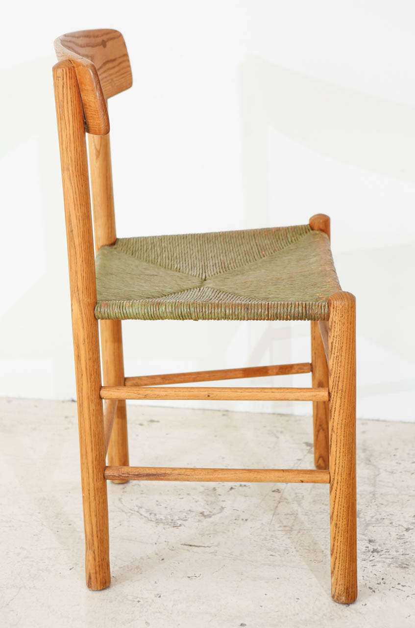 Set of 6 Early Borge Morgensen Original Shaker Chairs at 1stDibs