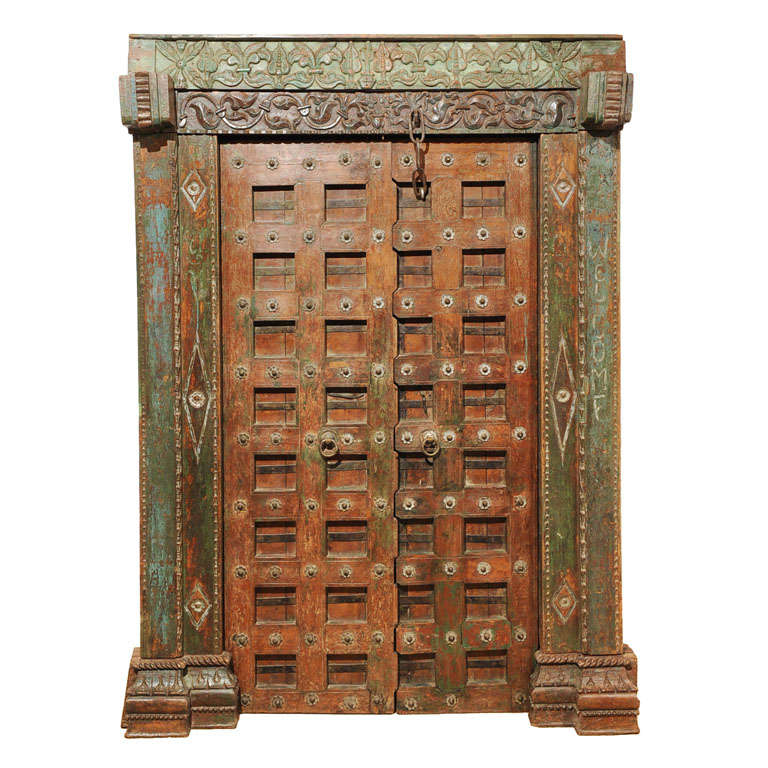 Gujarat Haveli Doors at 1stDibs