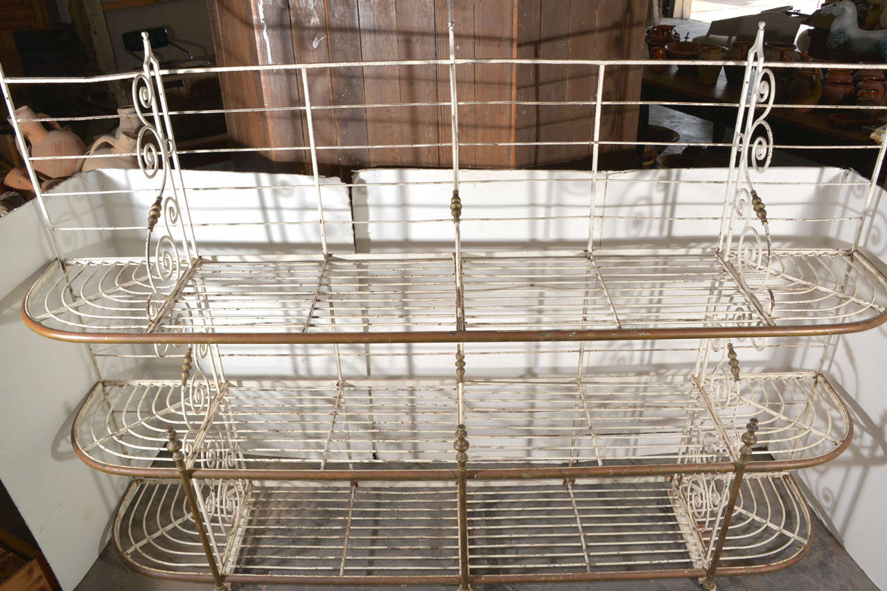 19th c. Parisian French bakers rack at 1stDibs
