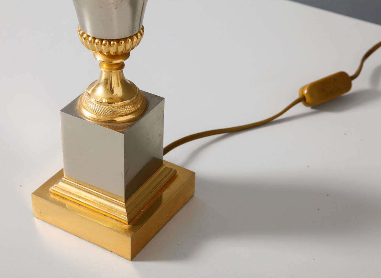 Maison Charles Palm Three Table Lamp, 1970s For Sale at 1stDibs