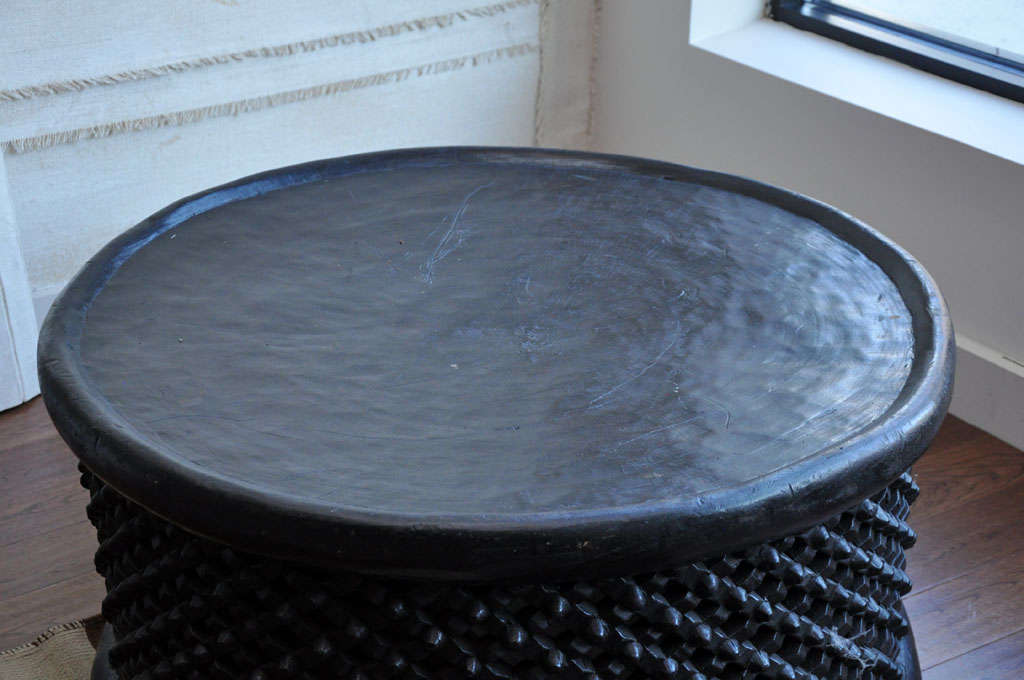 Very Large Round Bamileke Stool at 1stDibs | very large stool, african ...