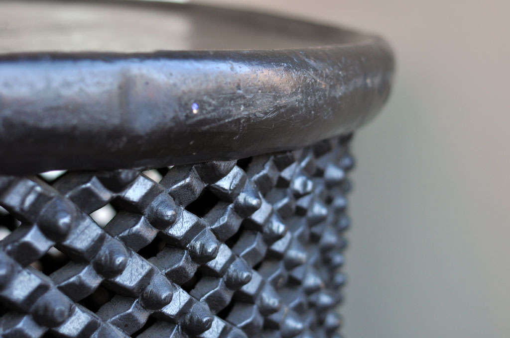 Very Large Round Bamileke Stool at 1stDibs | very large stool, african ...