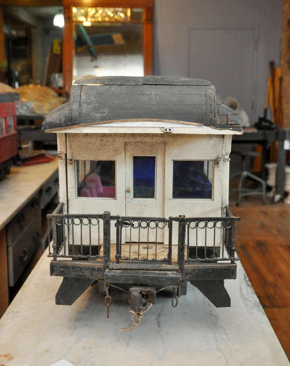 Narragansett Pier Railroad Scale Train Model at 1stDibs