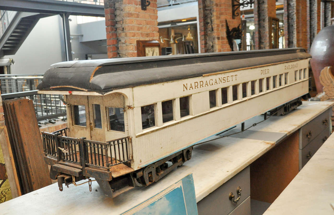 Narragansett Pier Railroad Scale Train Model at 1stDibs