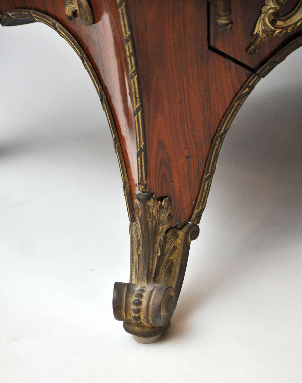 Rococo Bombé Vitrine Bookcase with Gilt Bronze Mounts, France 1880 For ...