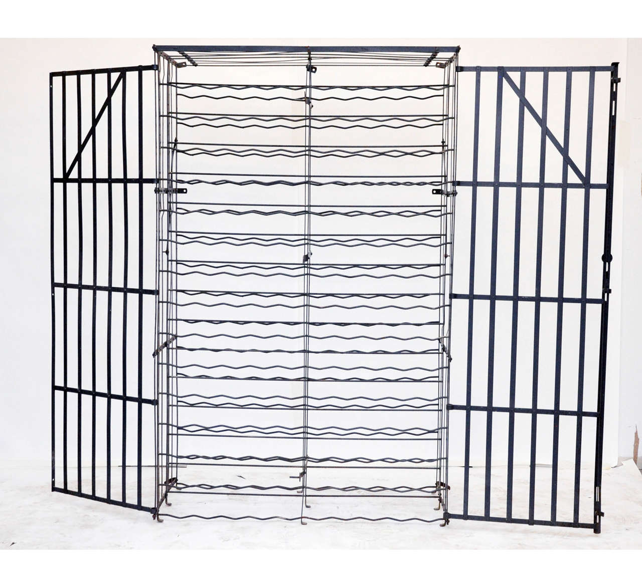 Iron Wine Cage or Wine Safe, Rigidix Déposé, France, 1930 at 1stDibs ...