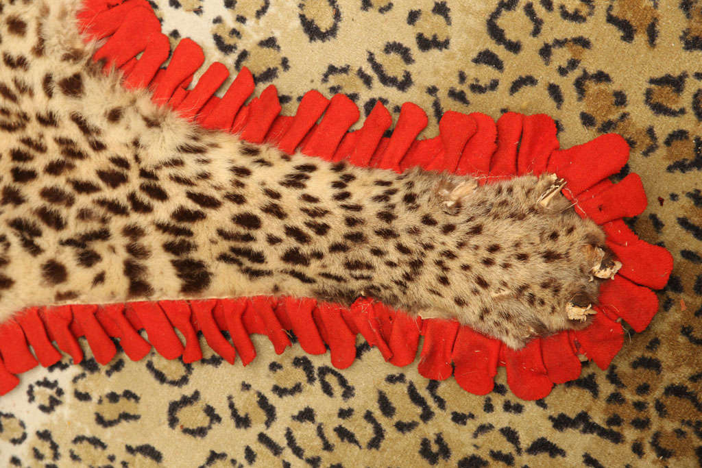 Vintage Leopard Skin Rug at 1stDibs | vintage leopard rug, vintage ...