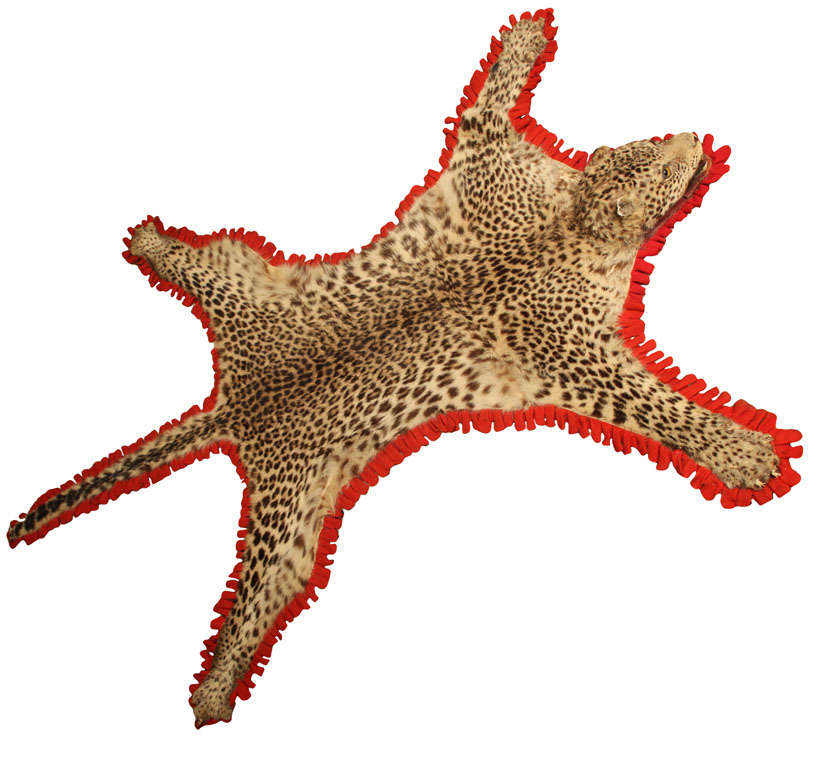 Vintage Leopard Skin Rug at 1stDibs | vintage leopard rug, vintage ...