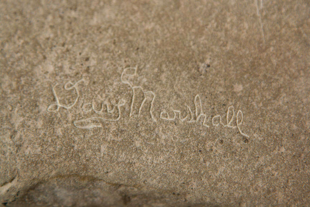 Folk Artist David Marshall Stone Carving at 1stDibs
