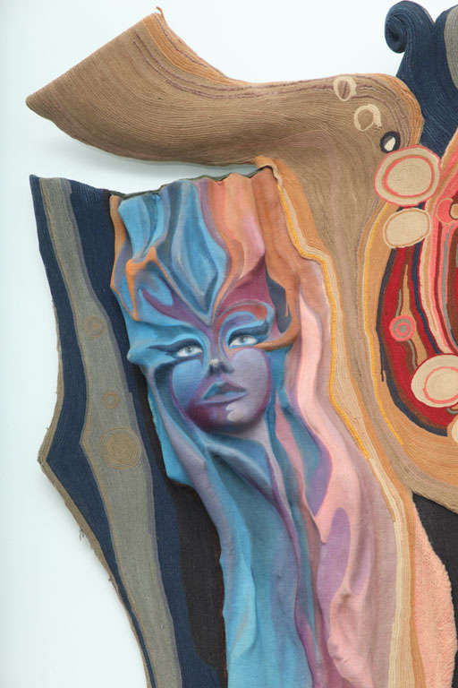 Rare Claude Prevost Tapestry Sculpture For Sale at 1stDibs | claude ...