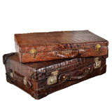 Vintage Alligator Luggage at 1stDibs | vintage alligator suitcase ...