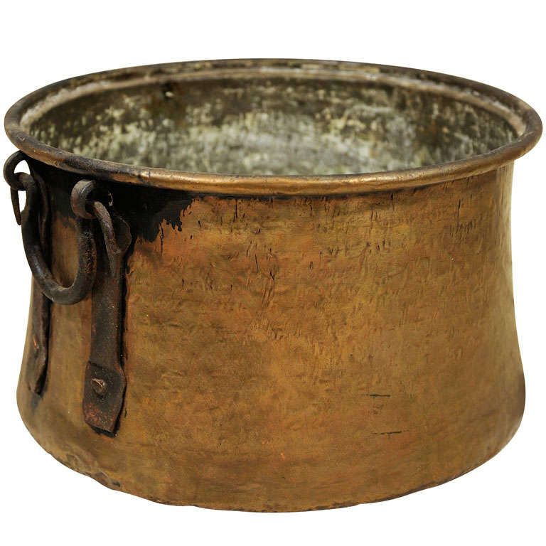 Large Italian Copper Pot at 1stDibs