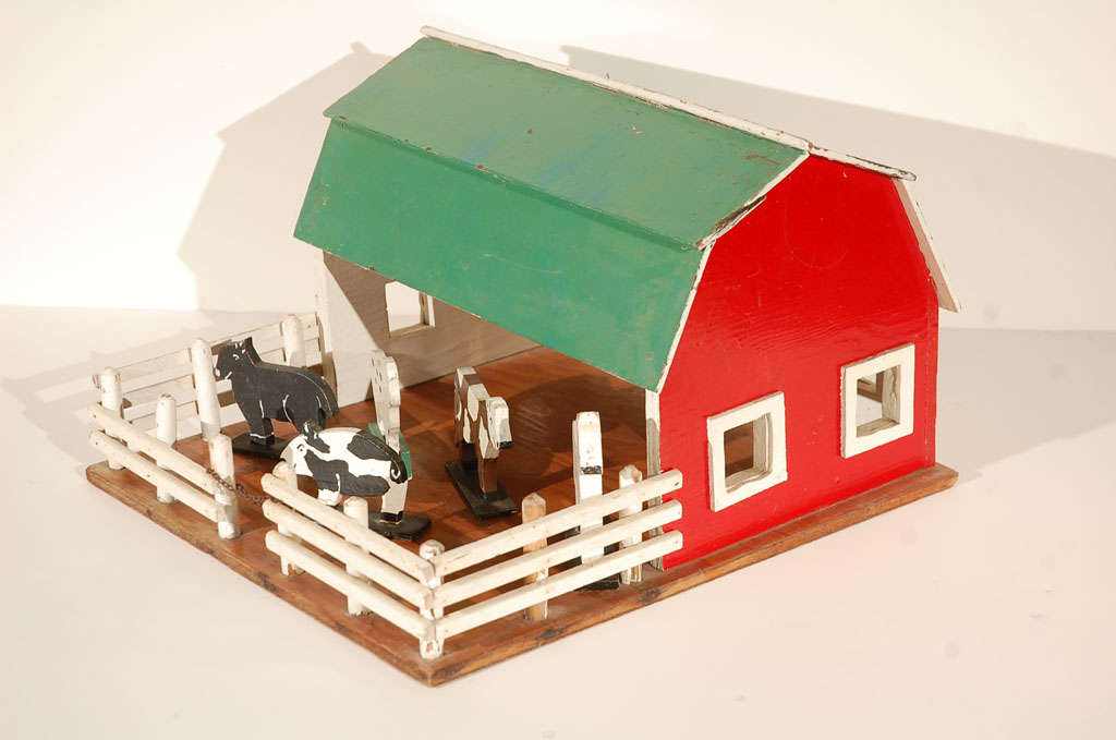 Toy Farm Set - Wisconsin at 1stDibs