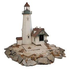 Tall Lighthouse Scale Model For Sale at 1stDibs | scale model ...