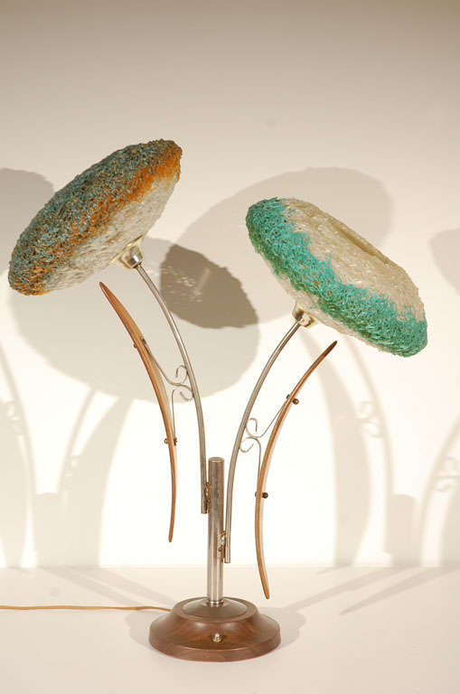 Table Lamp Mid-Century Exotic at 1stDibs