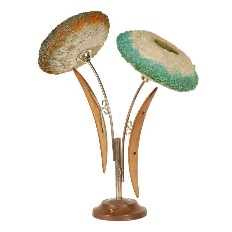 Table Lamp Mid-Century Exotic at 1stDibs