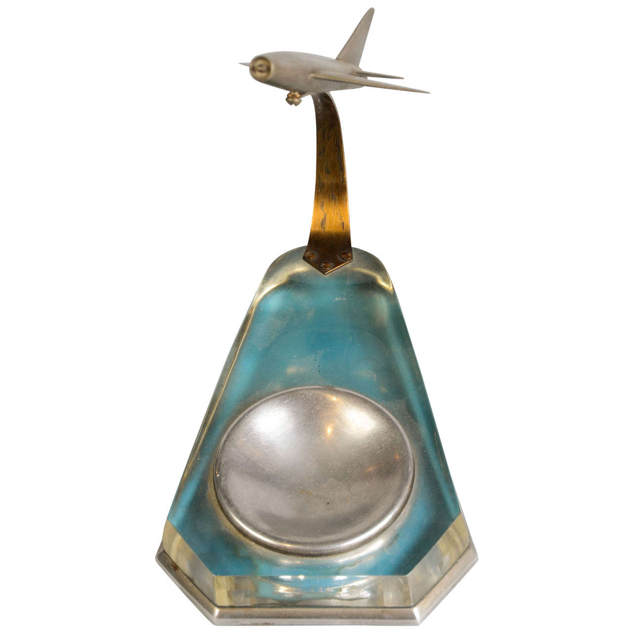 Old Plane Model Ashtray at 1stDibs