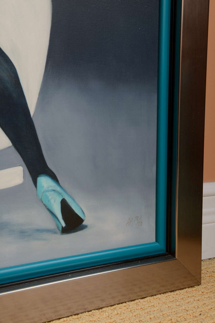 Victoria Fuller picture on canvas "Back Bunny", 2005 For Sale at 1stDibs