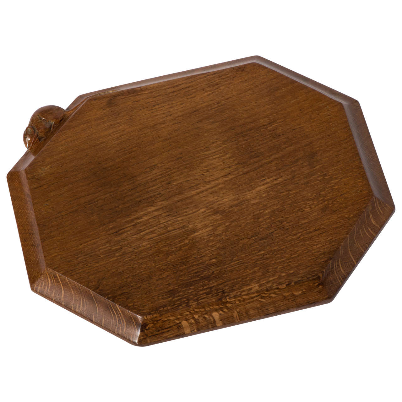 Robert Mouseman Thompson oak chopping board, England circa 1960 For ...