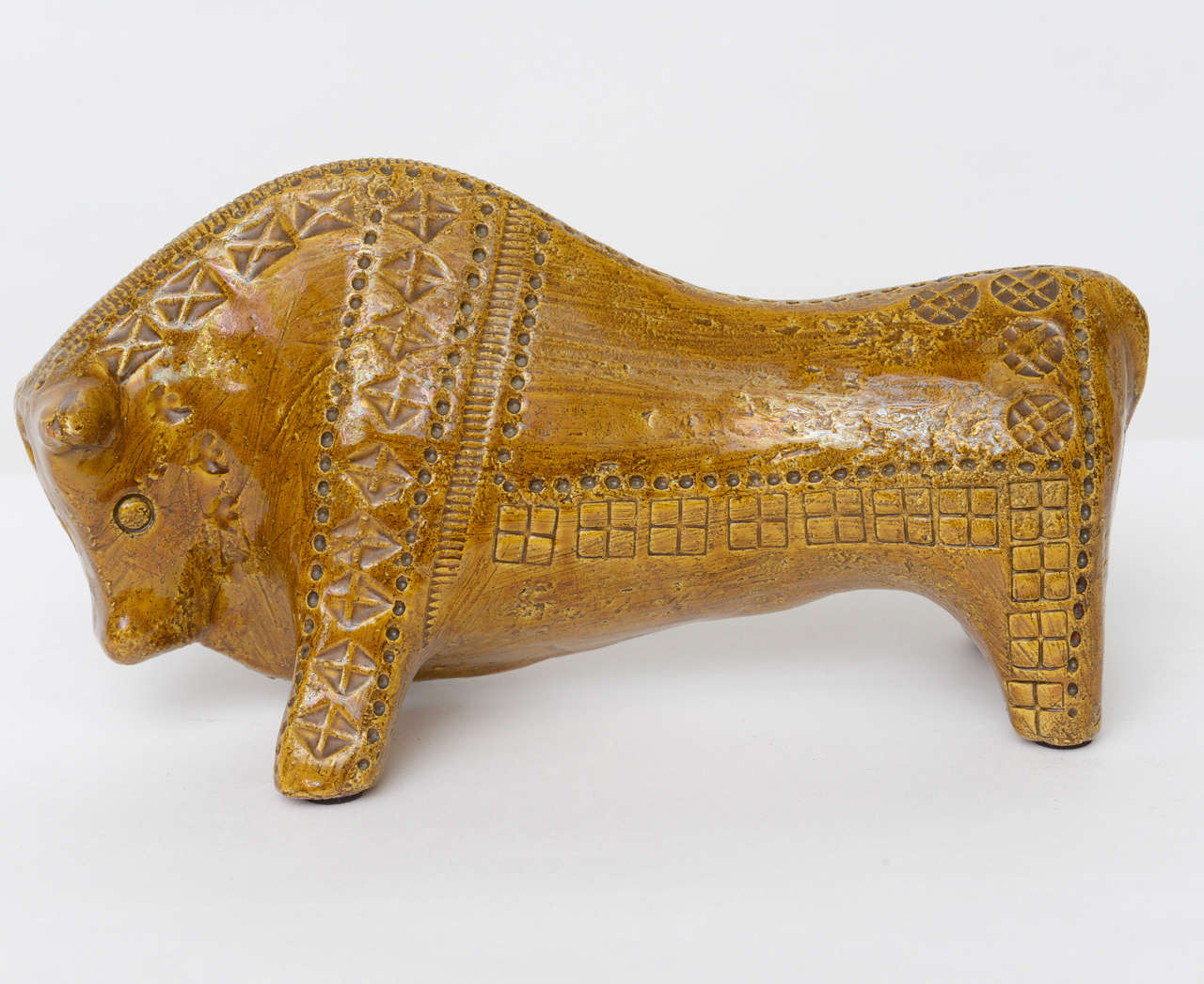 Bitossi Ceramic Bull at 1stDibs