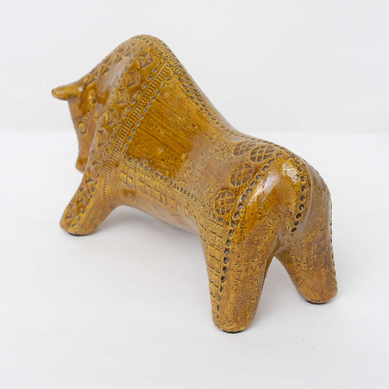 Bitossi Ceramic Bull at 1stDibs