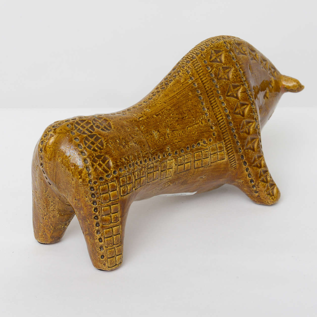 Bitossi Ceramic Bull at 1stDibs