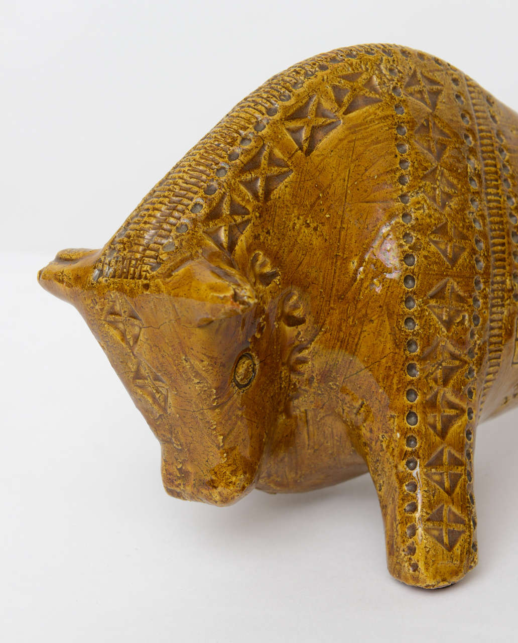 Bitossi Ceramic Bull at 1stDibs
