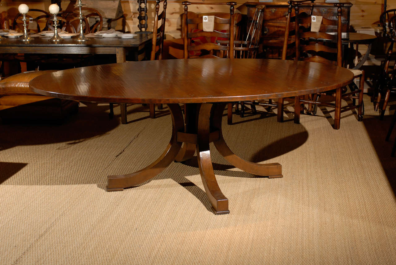 Clark Table, Oval For Sale at 1stDibs