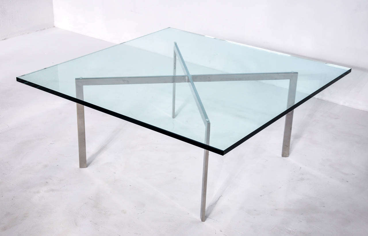 Ludwig Mies van der Rohe Barcelona Table at 1stDibs | mies barcelona table