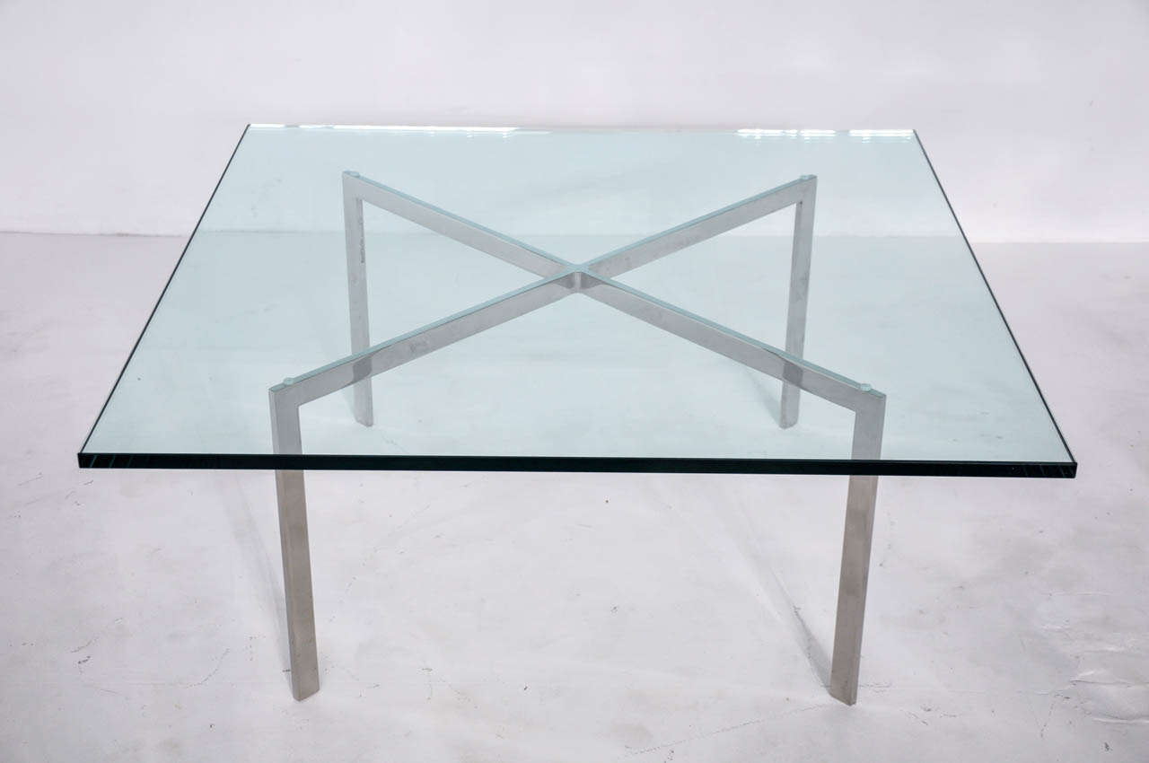 Ludwig Mies van der Rohe Barcelona Table at 1stDibs | mies barcelona table