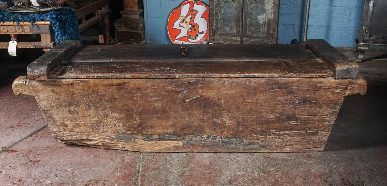 Naga Jackwood Rice Trunk, ca. 1900 at 1stDibs