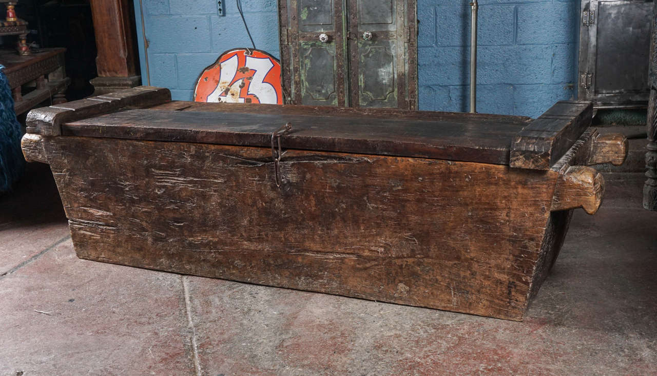 Naga Jackwood Rice Trunk, ca. 1900 at 1stDibs