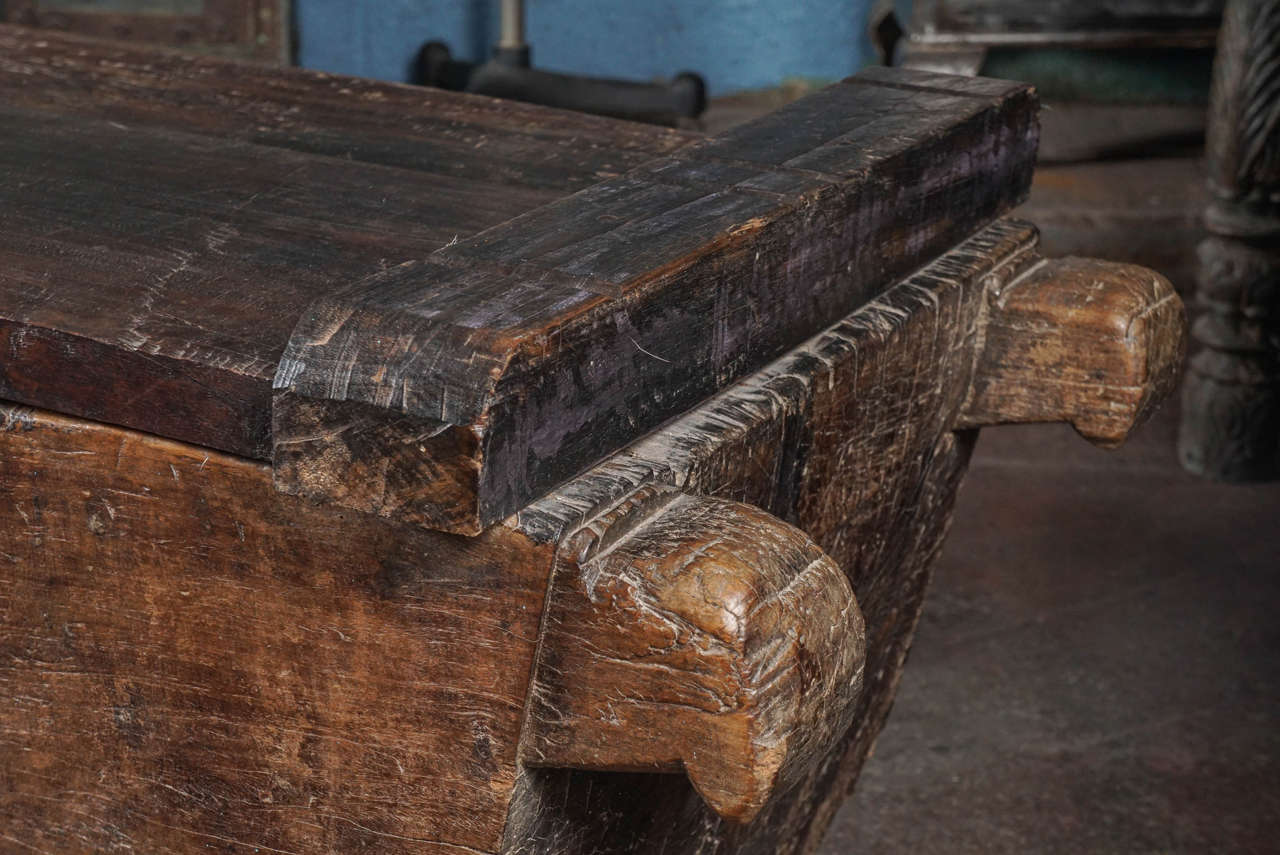 Naga Jackwood Rice Trunk, ca. 1900 at 1stDibs