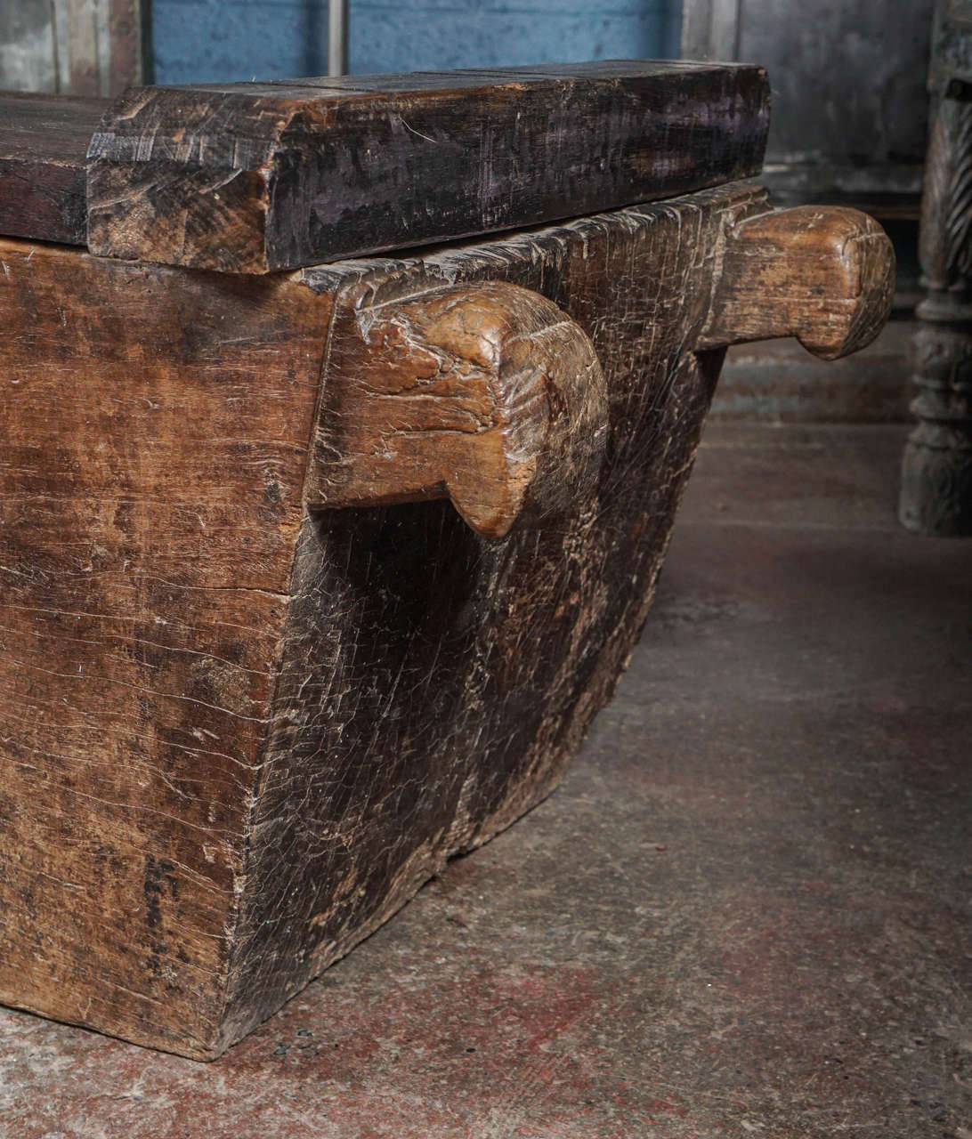 Naga Jackwood Rice Trunk, ca. 1900 at 1stDibs