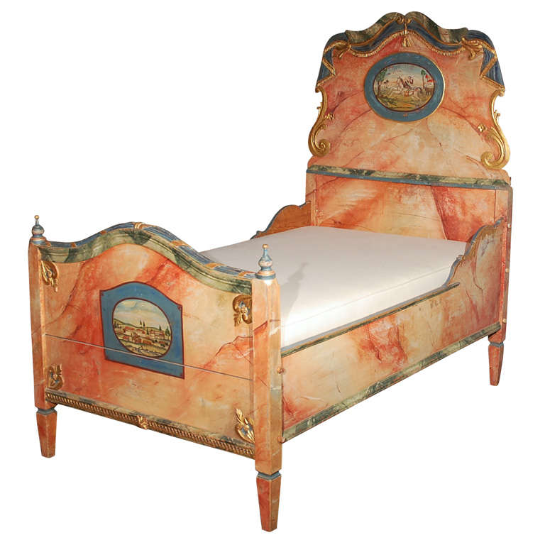 18th c Austrian Bed at 1stDibs
