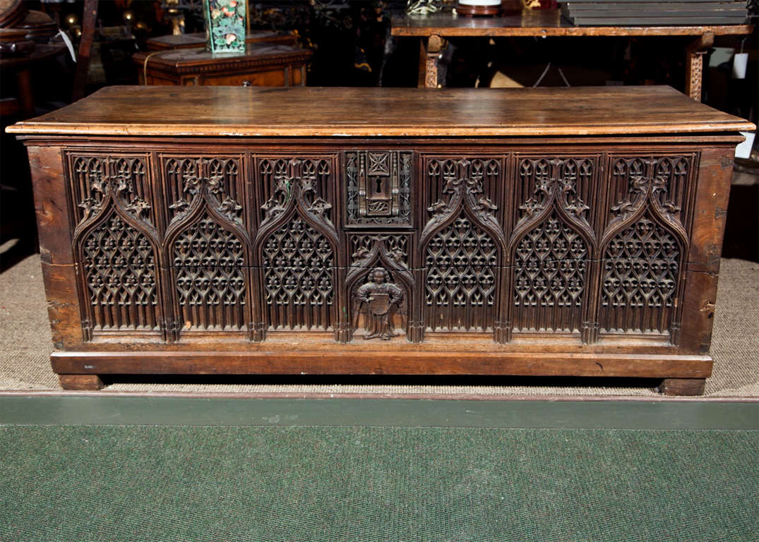 Gothic Style Cassone at 1stDibs
