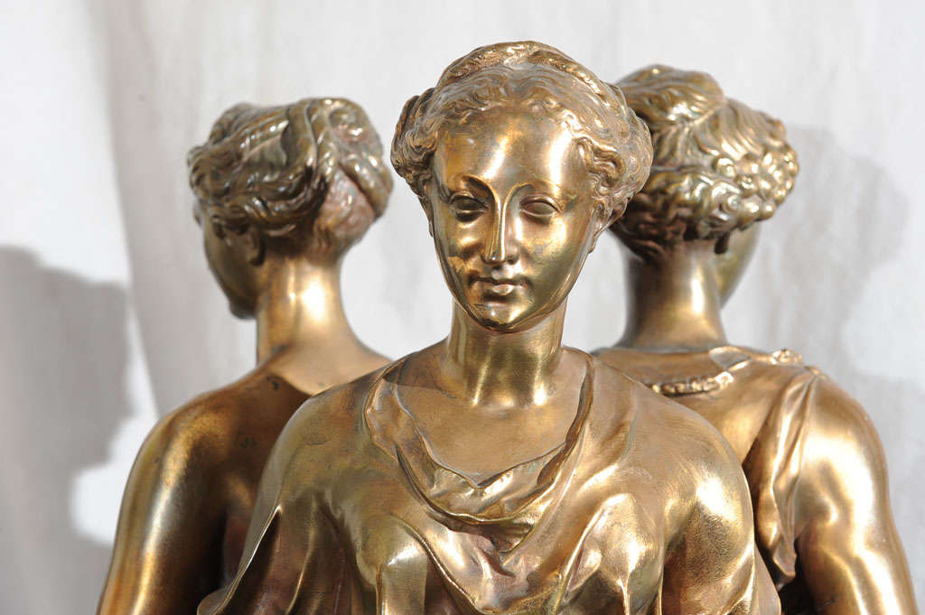 Monumental Bronze of The Three Graces at 1stDibs