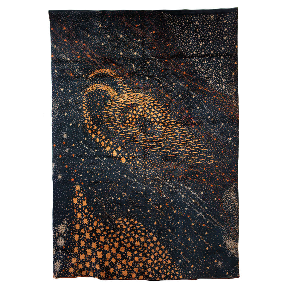 French Modernist Carpet at 1stDibs