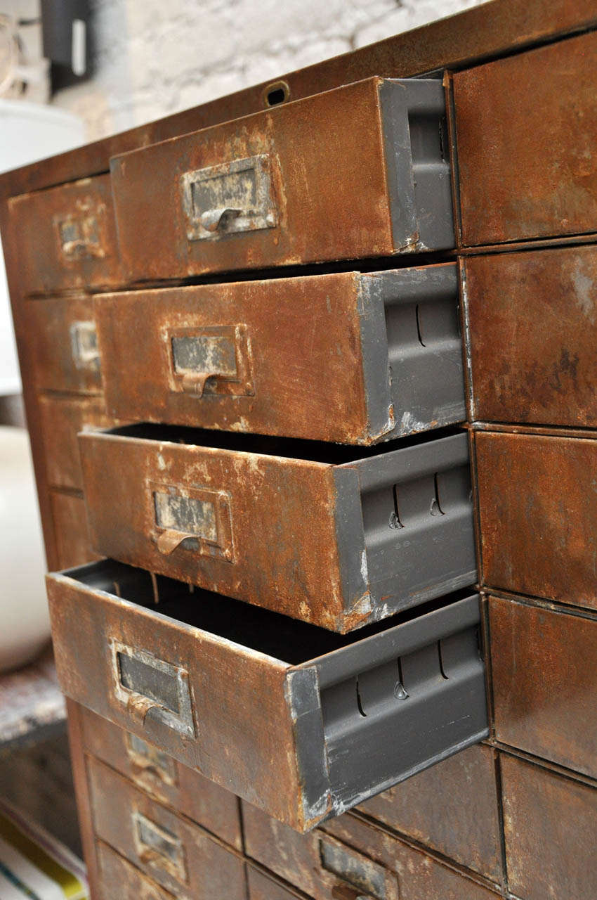 Industrial Filing Cabinet at 1stDibs