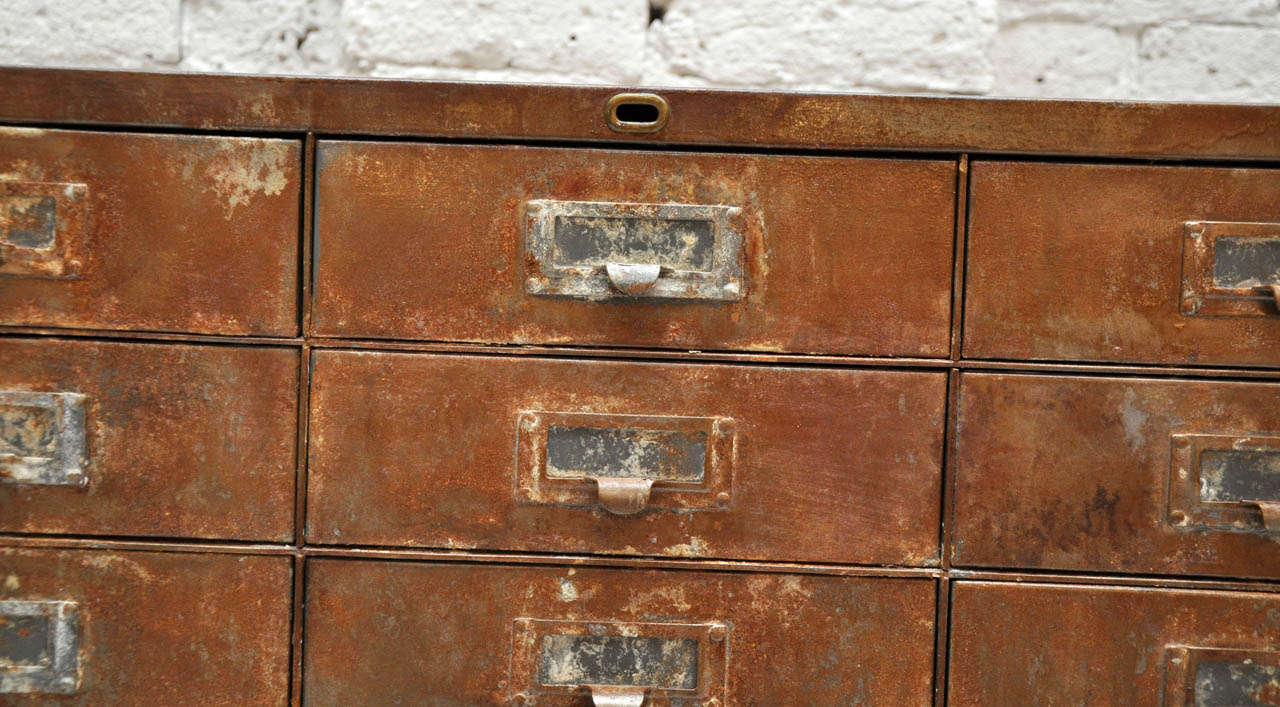 Industrial Filing Cabinet at 1stDibs