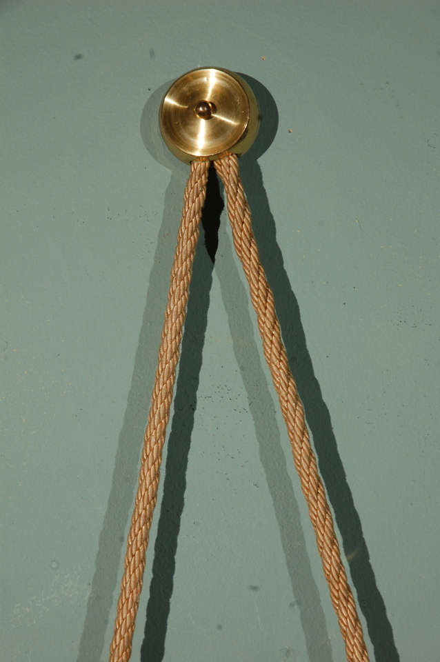 German Rope Wall Clock at 1stDibs
