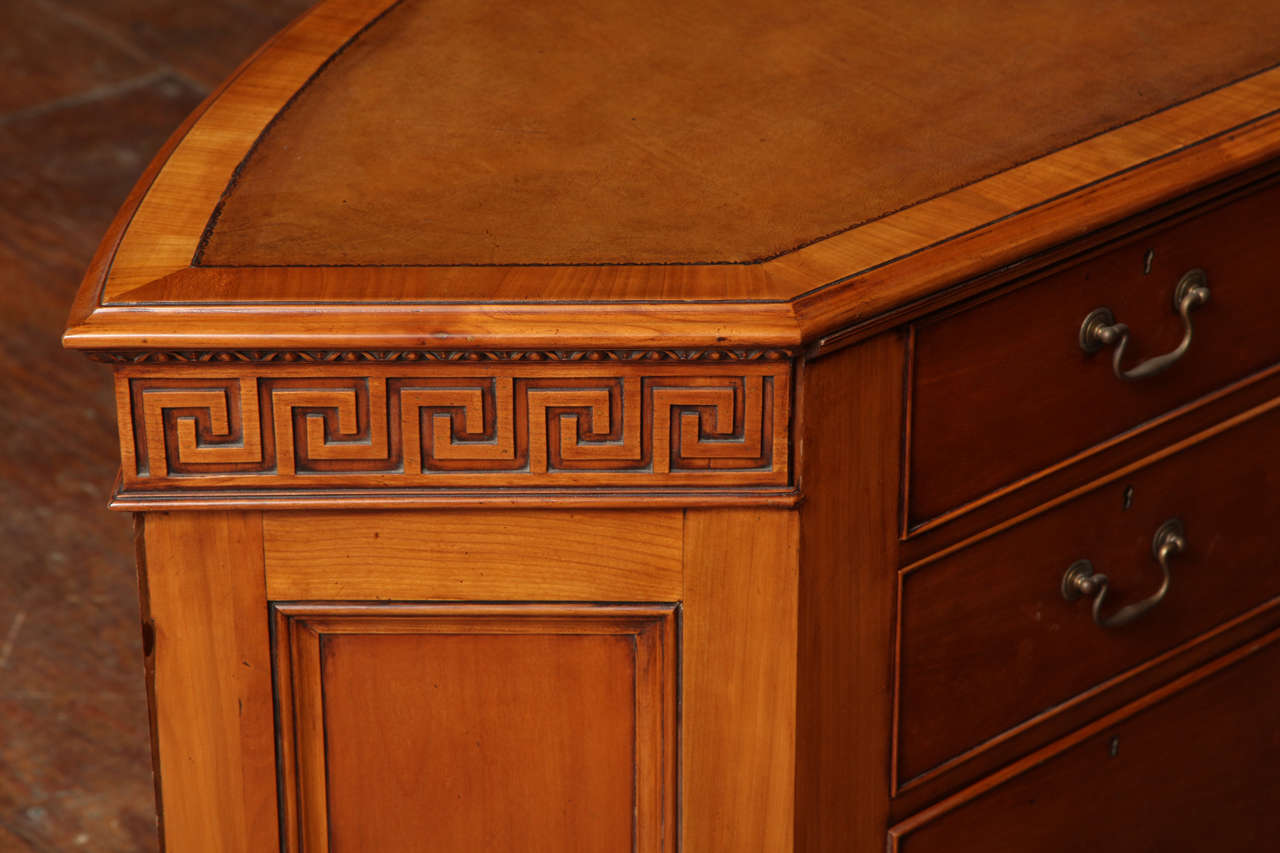 18th Century Style Fruitwood Horseshoe Shaped Desk For Sale at 1stDibs ...