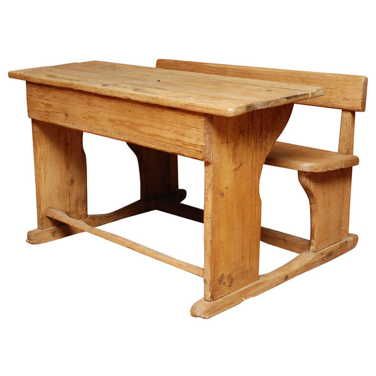 Two seater English school desk at 1stDibs | two seater desk, two seater ...