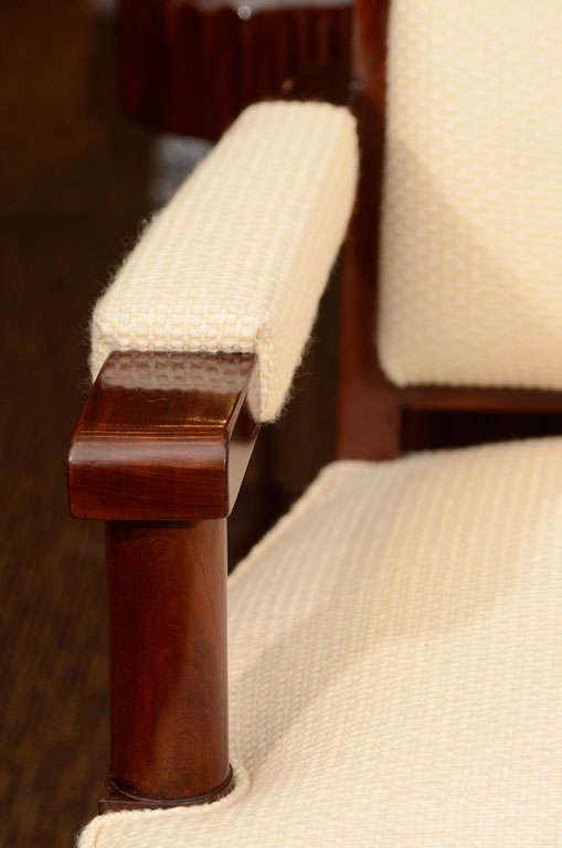 Pair of Armchairs in the Manner of Paul Dupre-Lafon For Sale at 1stDibs