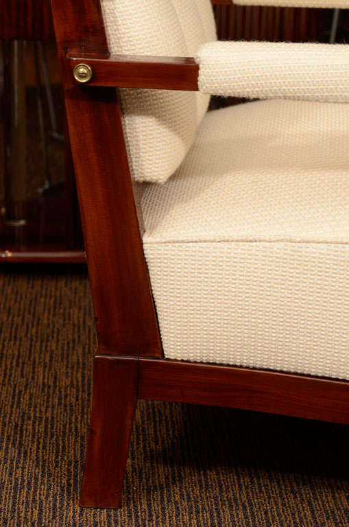 Pair of Armchairs in the Manner of Paul Dupre-Lafon For Sale at 1stDibs