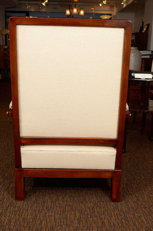 Pair of Armchairs in the Manner of Paul Dupre-Lafon For Sale at 1stDibs