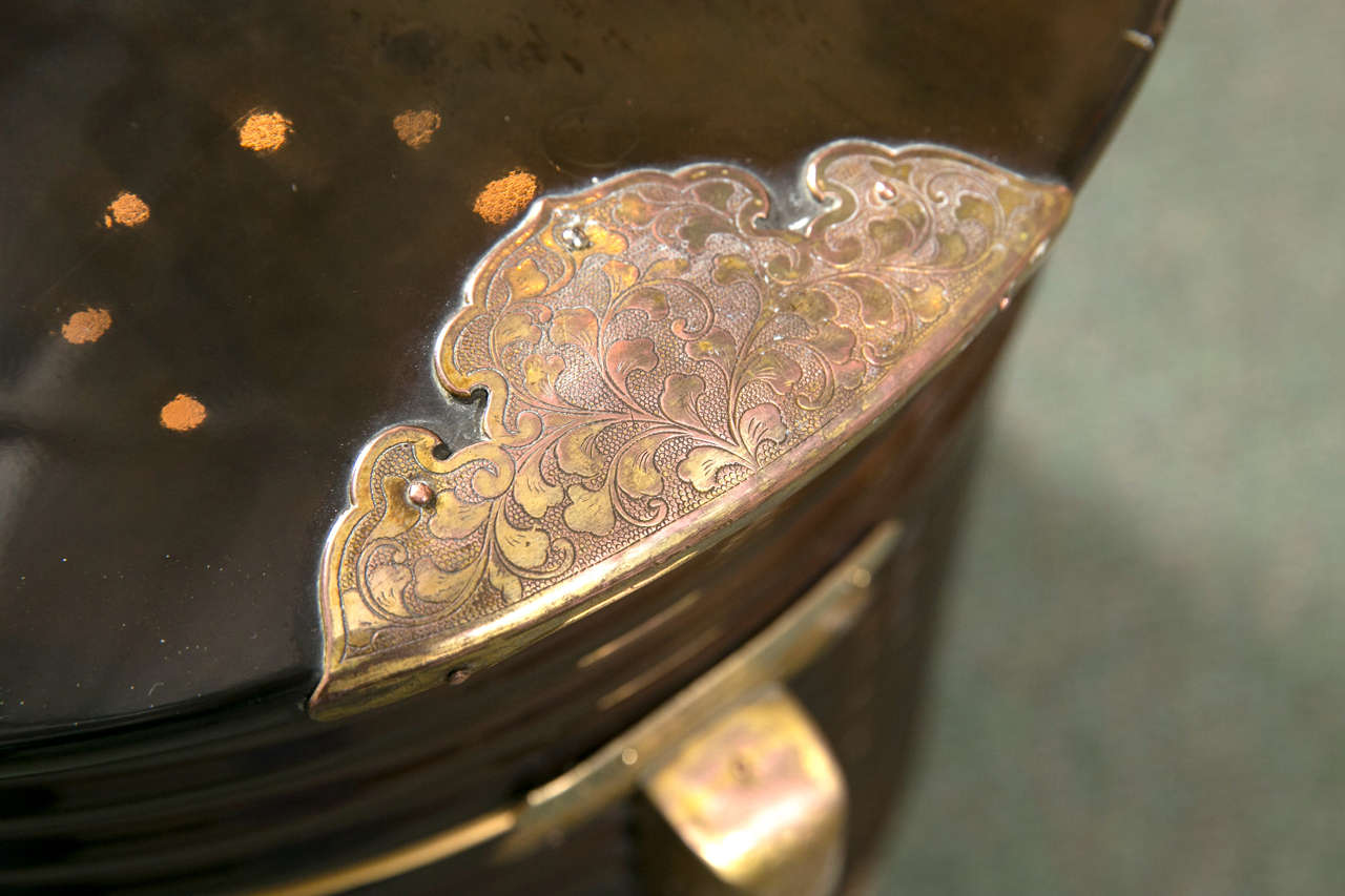 Japanese Black Lacquer Hat Box at 1stDibs | black hat box