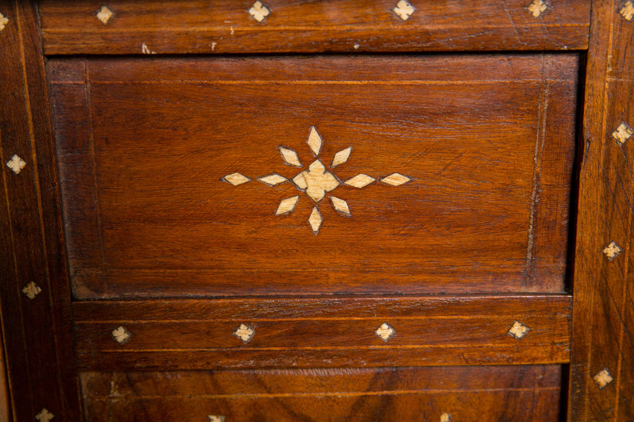 Indian Hardwood Side Table at 1stDibs