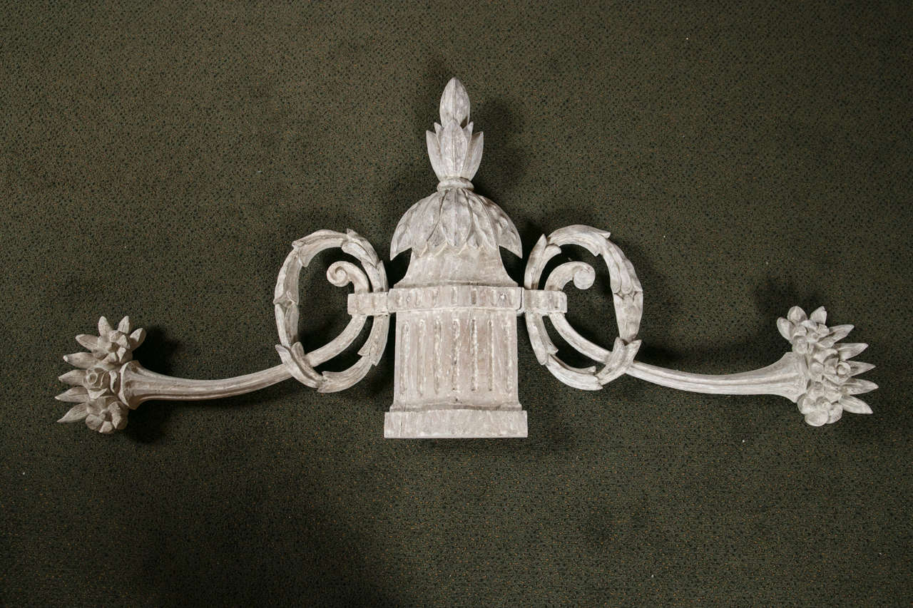 Pair of Italian Wall Appliques For Sale at 1stDibs