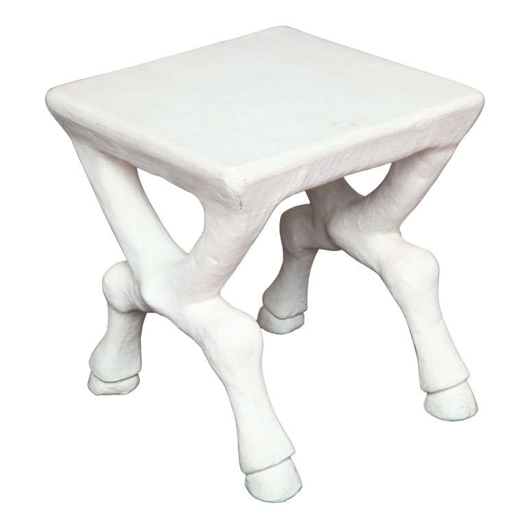 John Dickinson Plaster Table at 1stDibs
